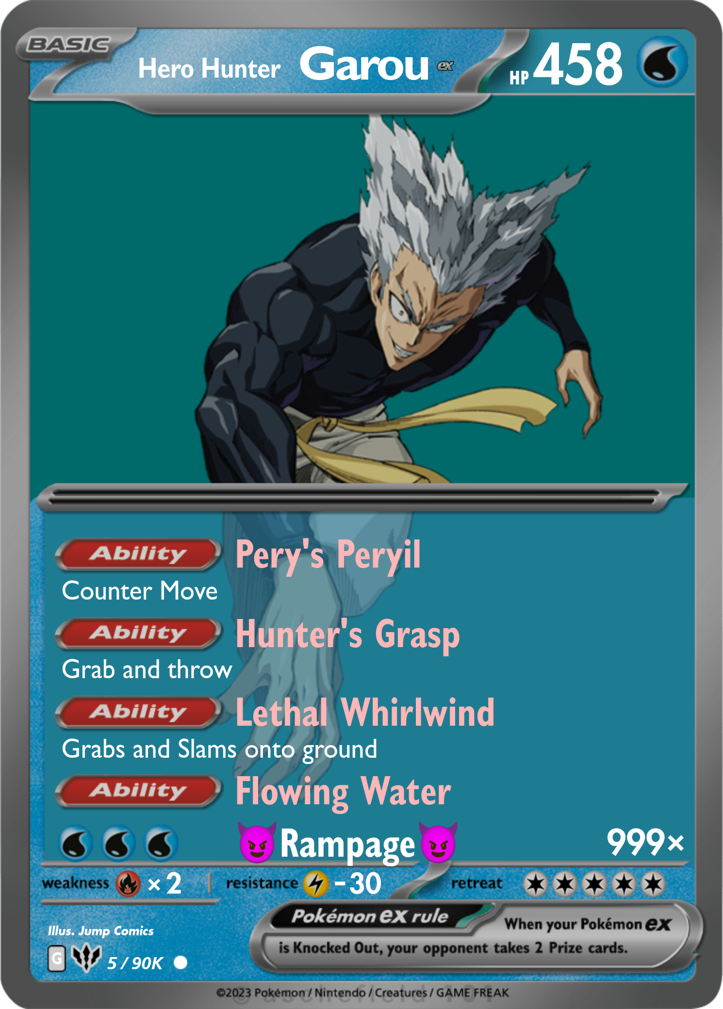 Garou - Malachi_PokemonGamer | Pokécardmaker.net
