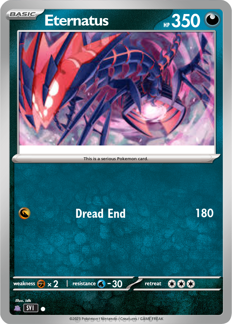 Eternatus - Male_Alcremie | Pokécardmaker.net