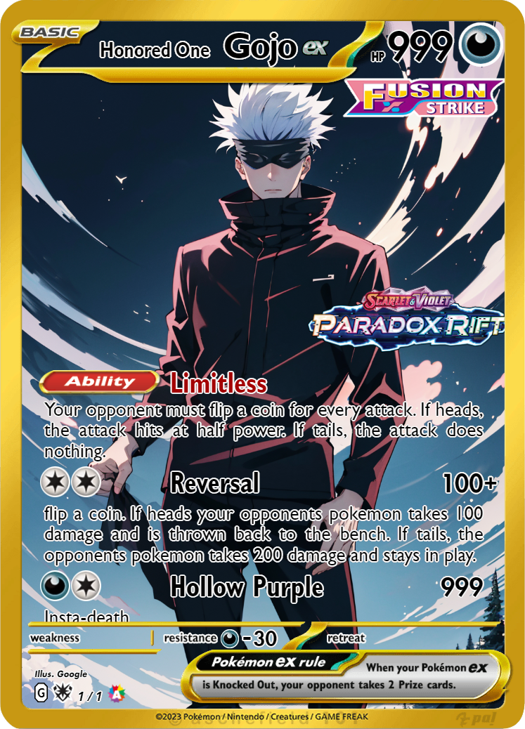 Gojo - Malijkid | Pokécardmaker.net