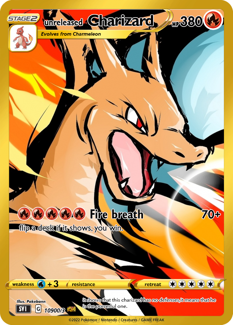 Charizard - MangoShark0 | Pokécardmaker.net
