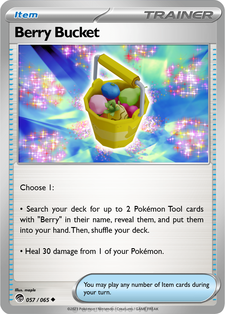 Berry Bucket - Maple | Pokécardmaker.net