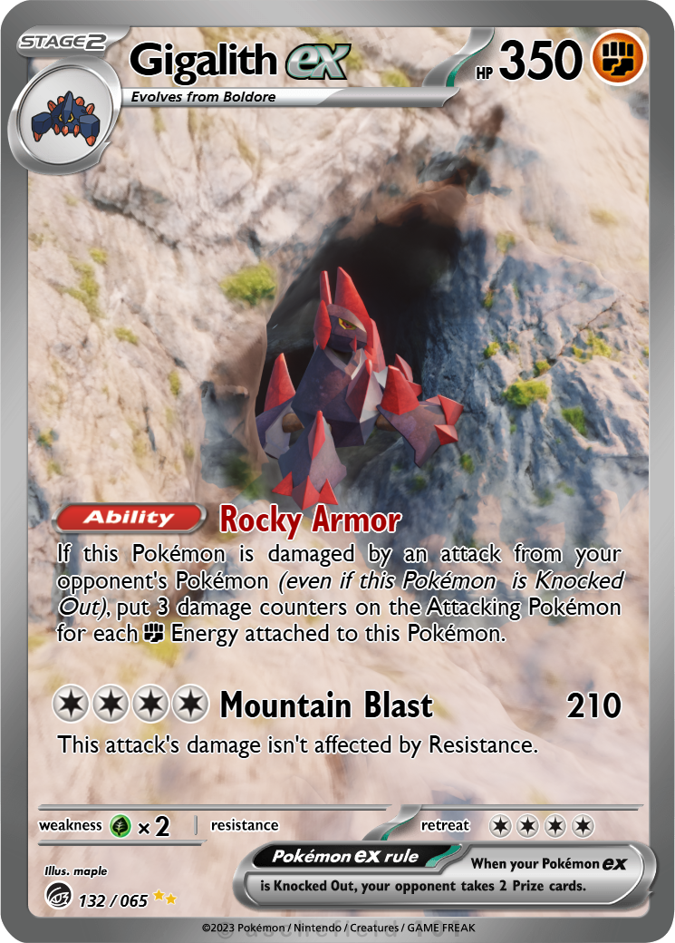 Gigalith - Maple | Pokécardmaker.net