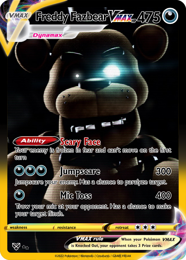 Freddy Fazbear - Mar | Pokécardmaker.net