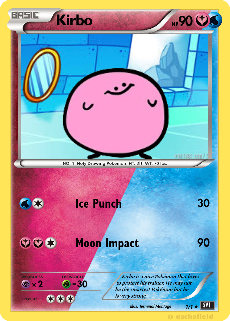 Kirbo - MasonJDenham | Pokécardmaker.net