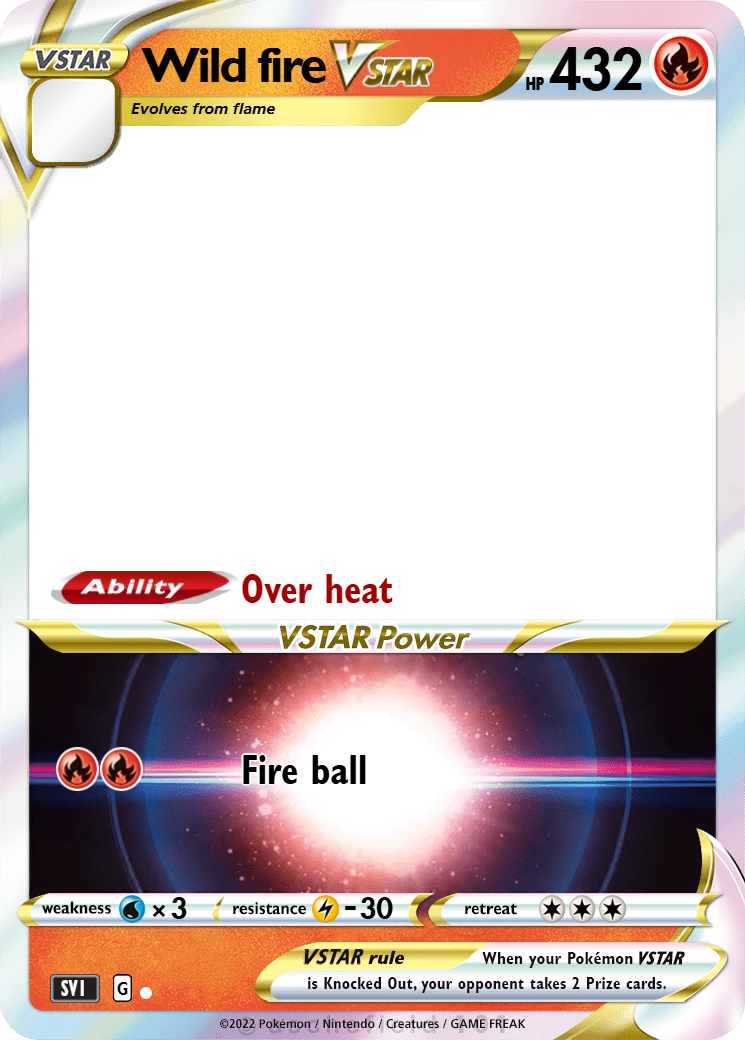 Wild fire - MathKing | Pokécardmaker.net