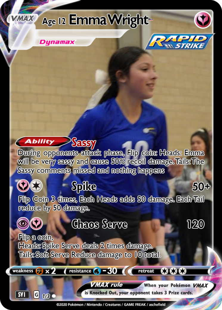 Emma Wright - Mathewkyle7 | Pokécardmaker.net