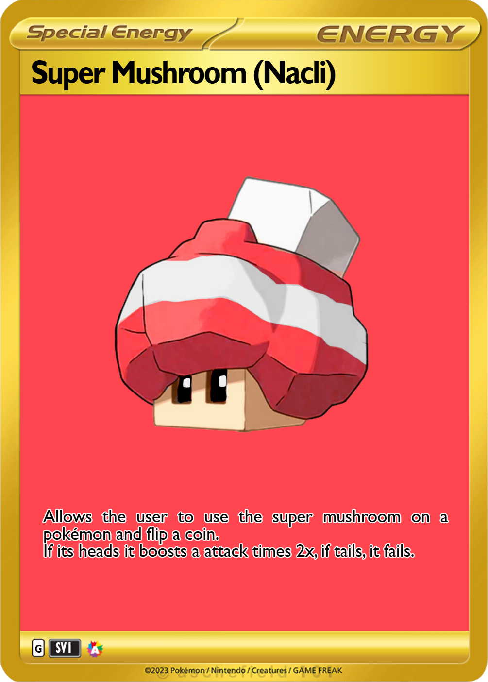 Super Mushroom (Nacli) - Matt1234 | Pokécardmaker.net