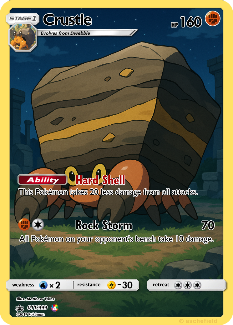 Crustle - MattE123 | Pokécardmaker.net