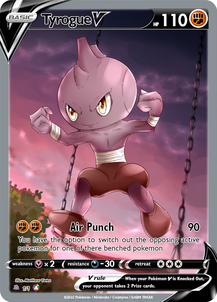 Tyrogue - MattE123 | Pokécardmaker.net