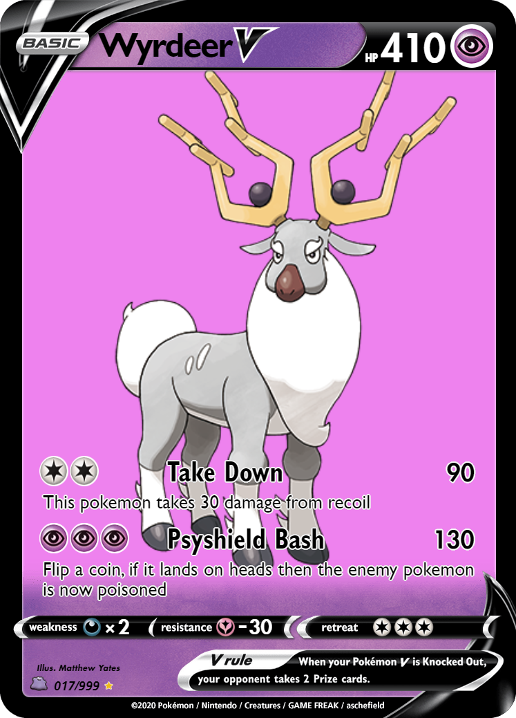 Wyrdeer - MattE123 | Pokécardmaker.net