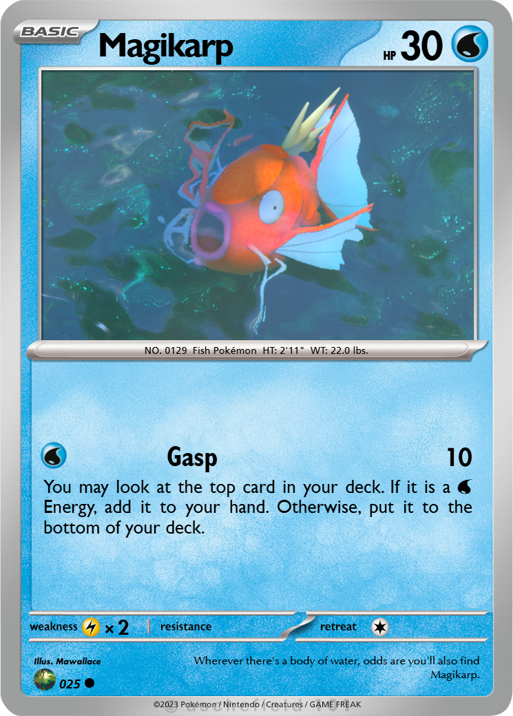 Magikarp - Mawallace116 | Pokécardmaker.net