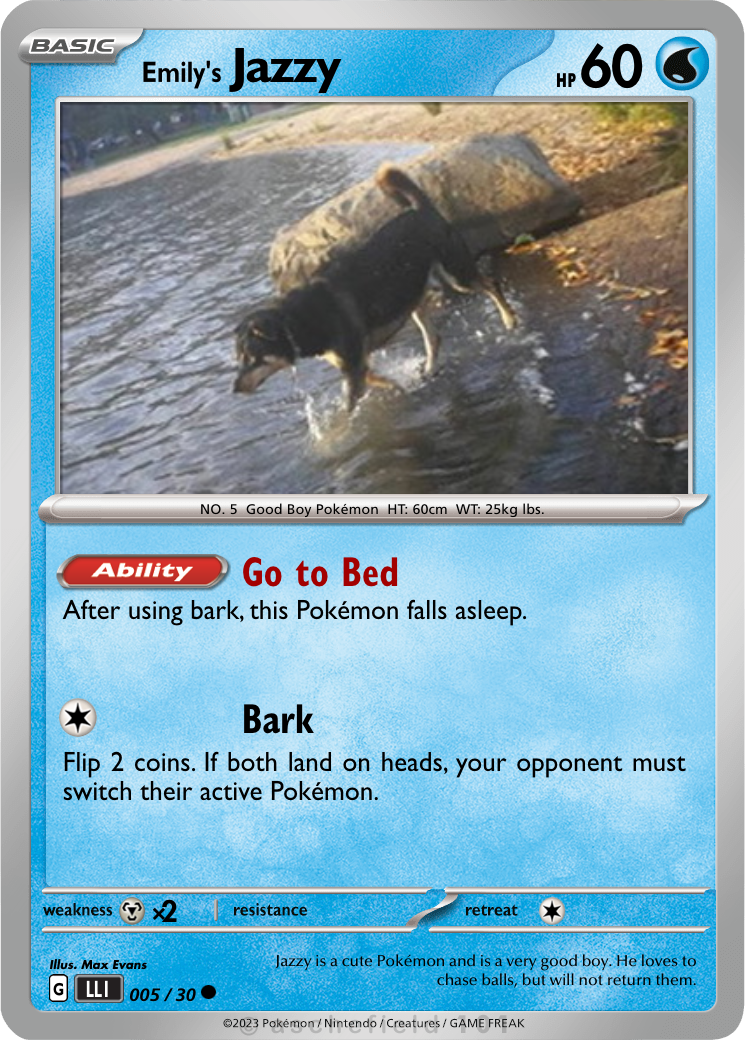 Jazzy - MaxEvans_401 | Pokécardmaker.net