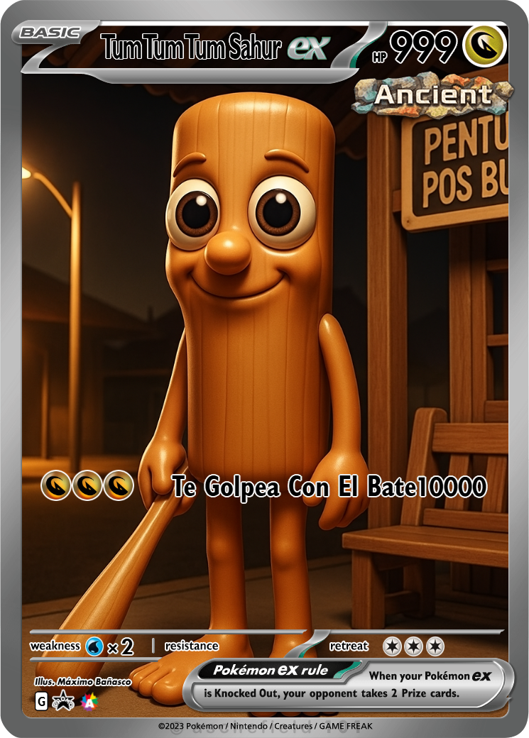 Tum Tum Tum Sahur - Maximo68733 | Pokécardmaker.net