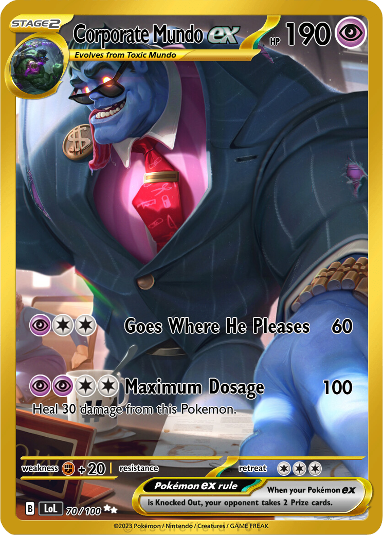 Corporate Mundo - McChicken | Pokécardmaker.net