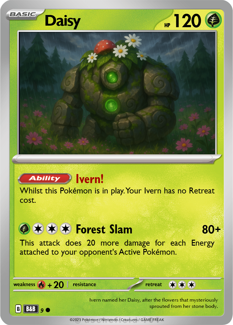 Daisy - McChicken | Pokécardmaker.net