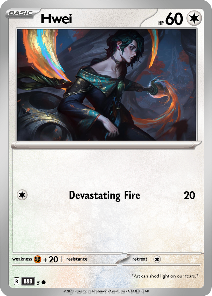 Hwei - McChicken | Pokécardmaker.net