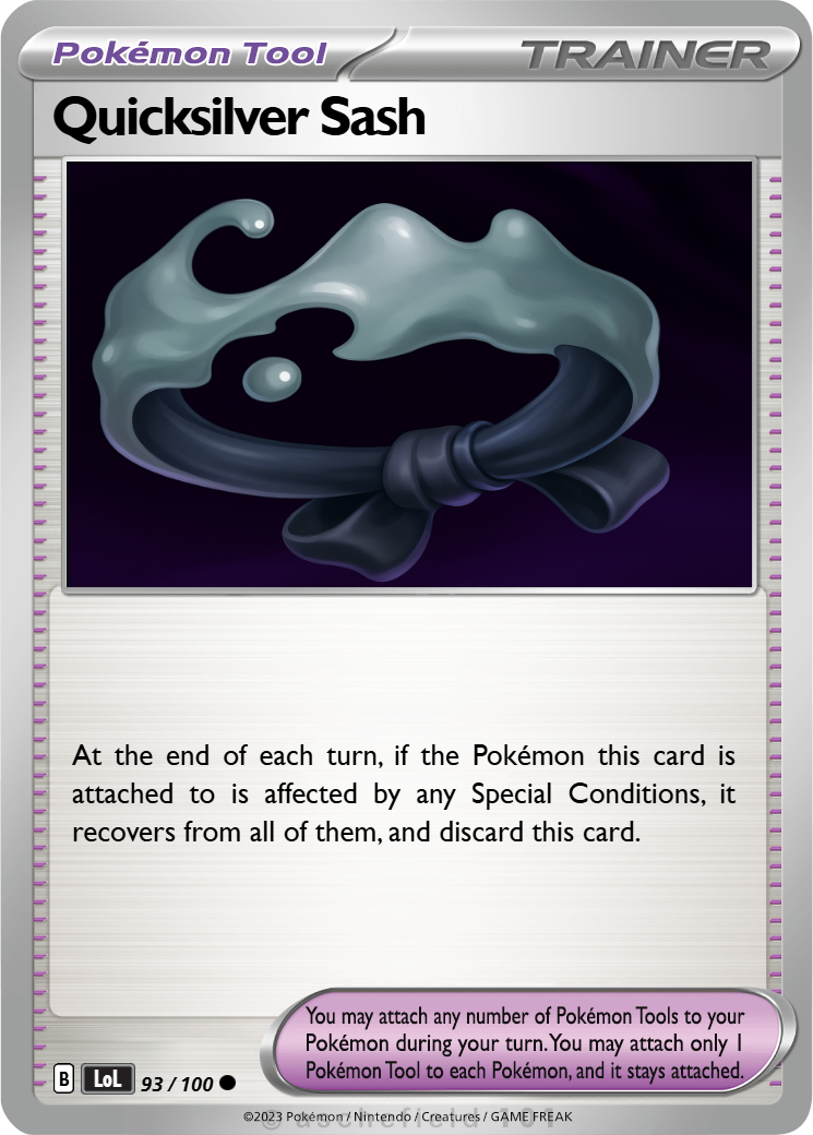 Quicksilver Sash - McChicken | Pokécardmaker.net