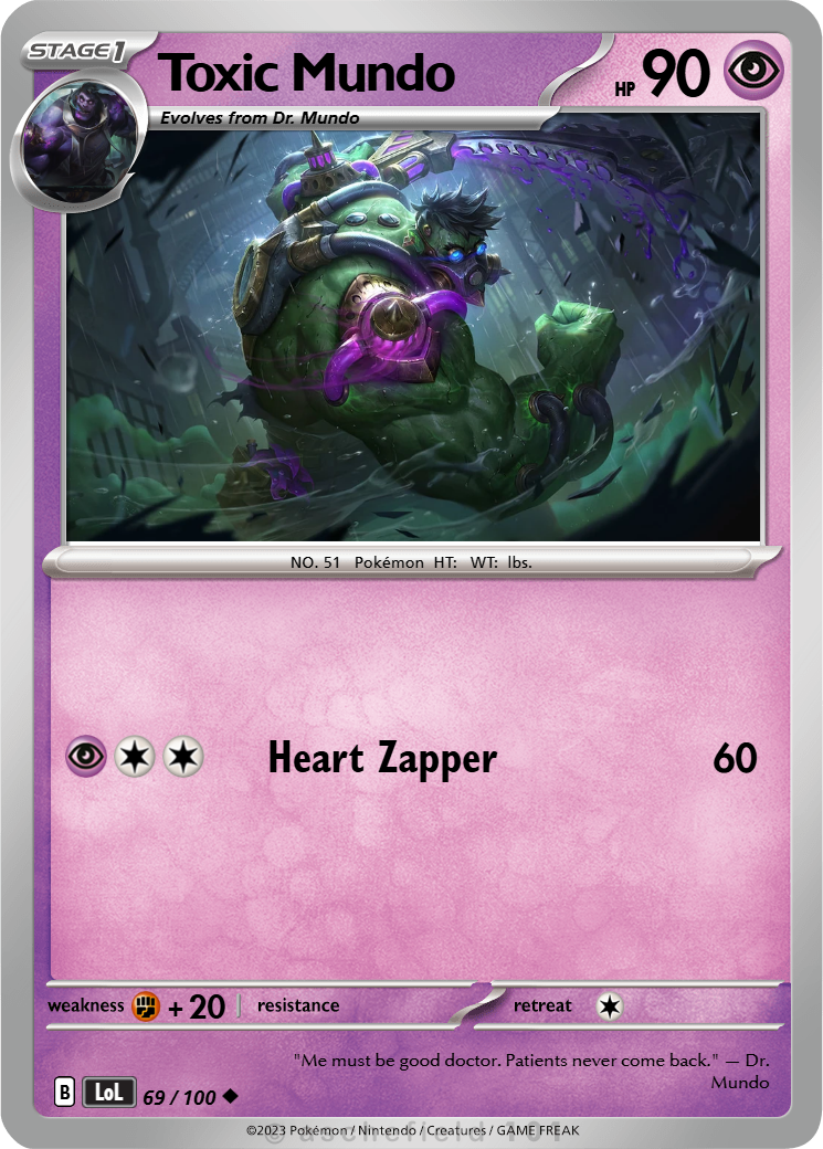 Toxic Mundo - McChicken | Pokécardmaker.net