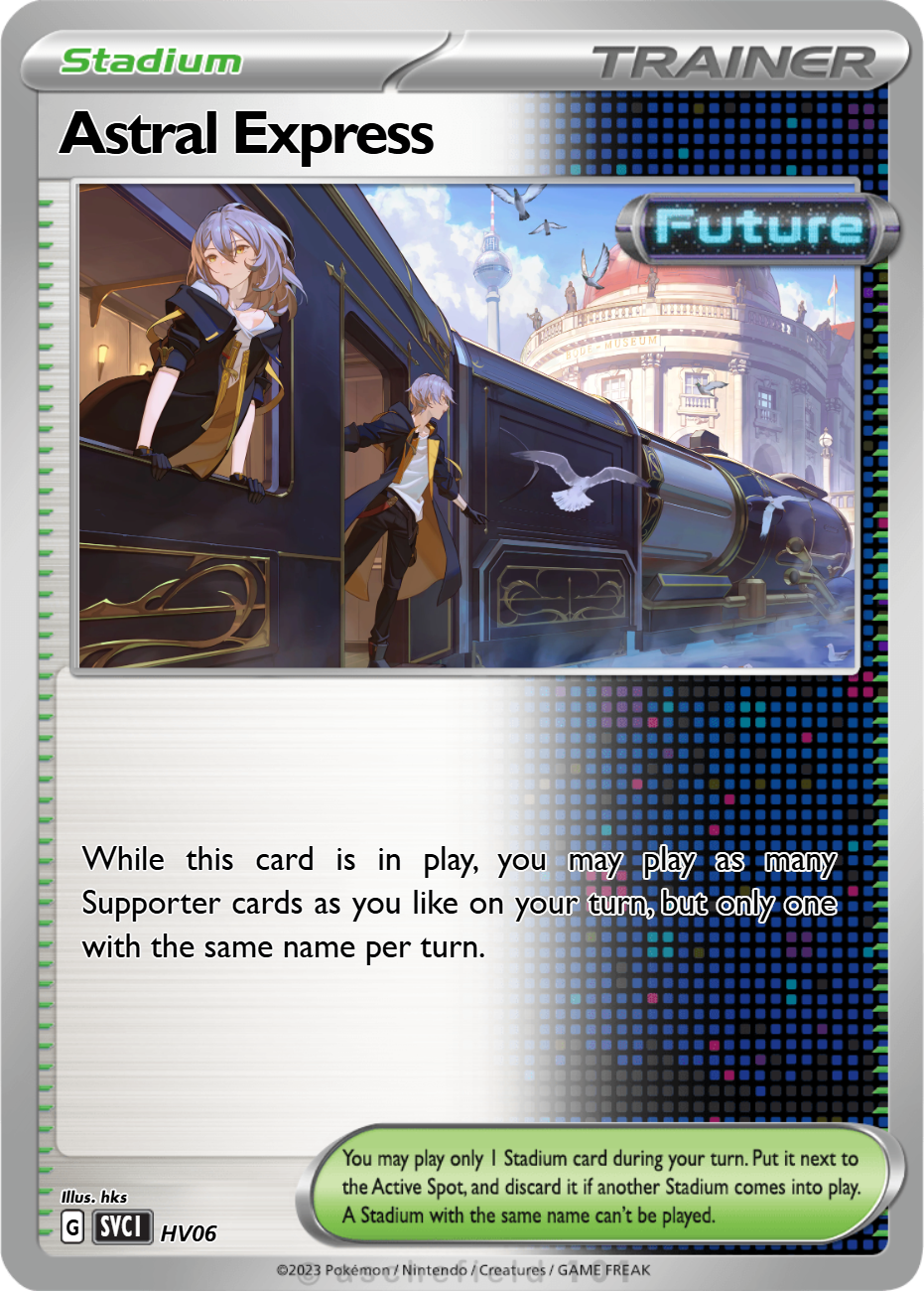 Astral Express - MegaAmpharostheDragon | Pokécardmaker.net