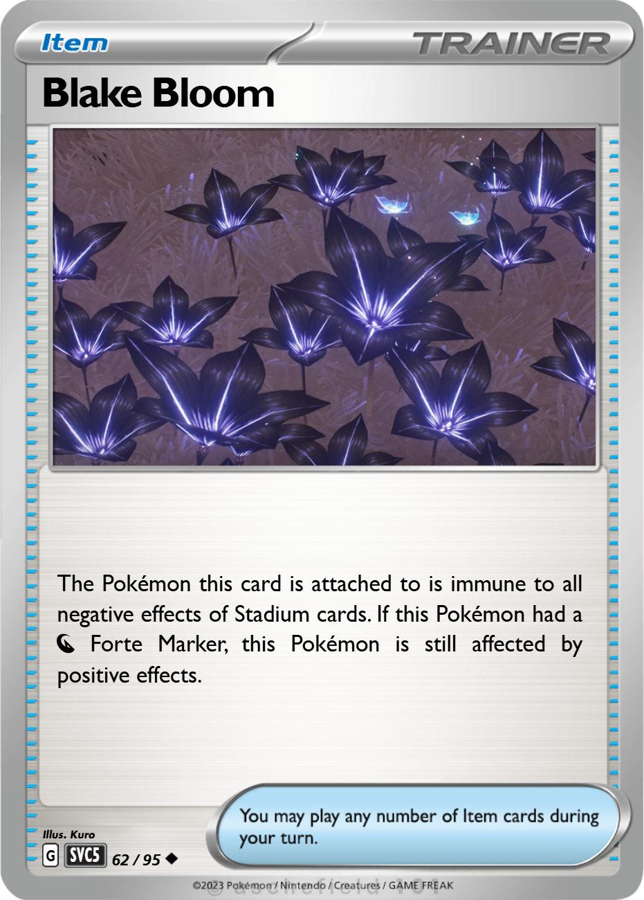 Blake Bloom - MegaAmpharostheDragon | Pokécardmaker.net