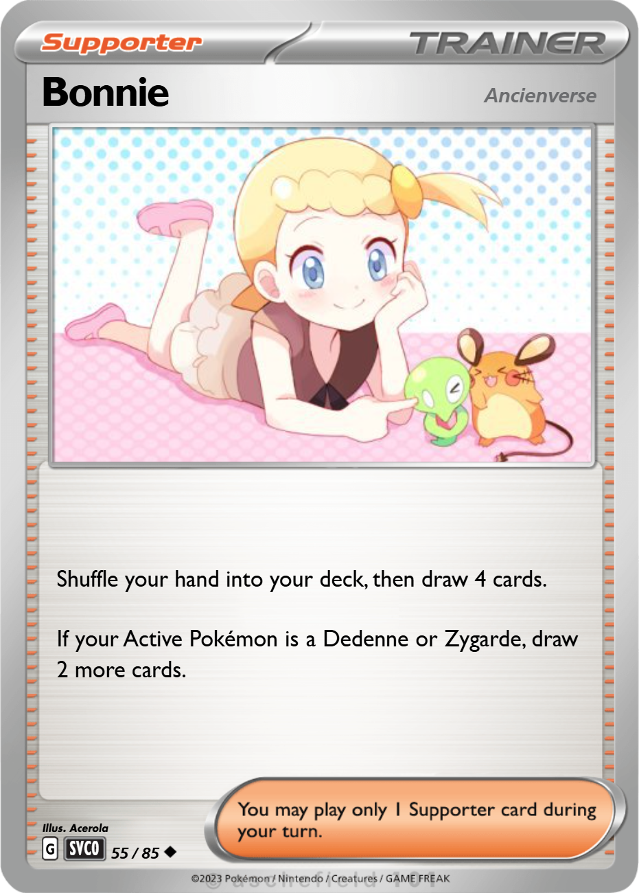 Bonnie - MegaAmpharostheDragon | Pokécardmaker.net