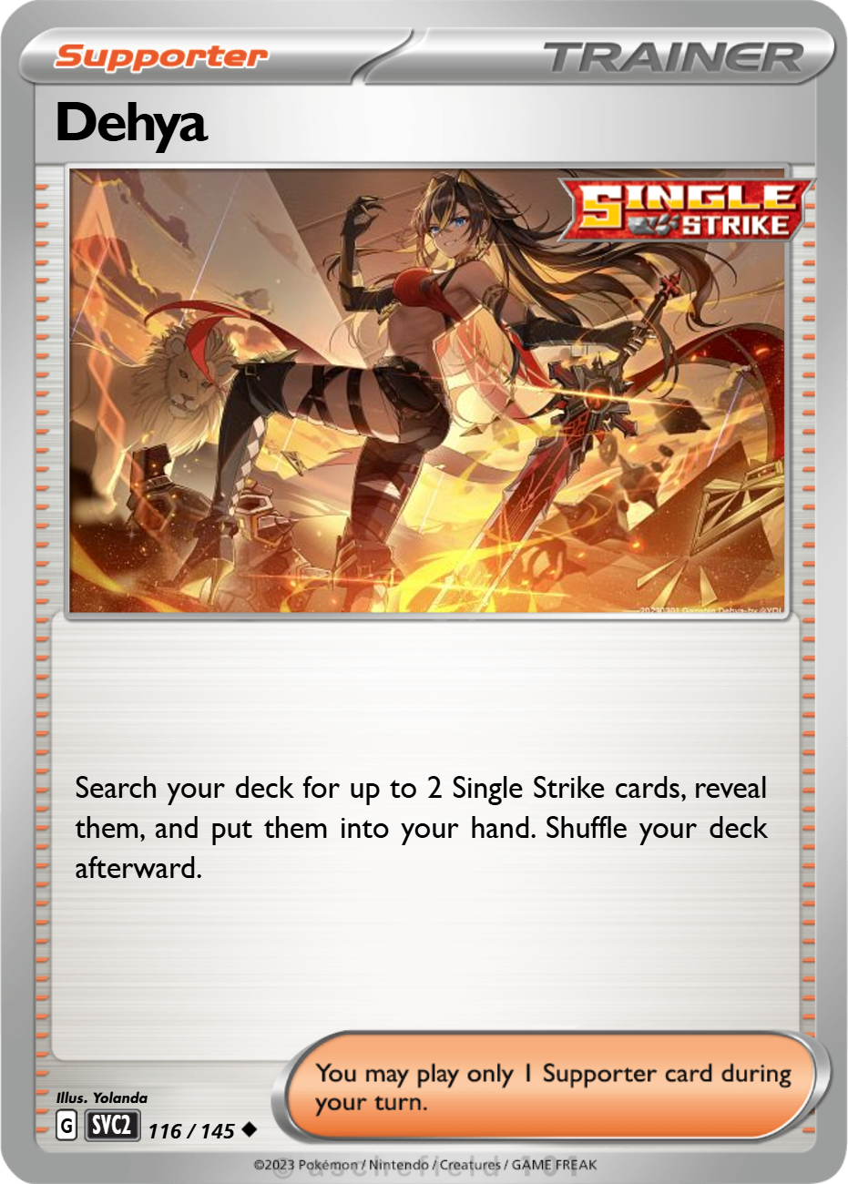 Dehya - MegaAmpharostheDragon | Pokécardmaker.net