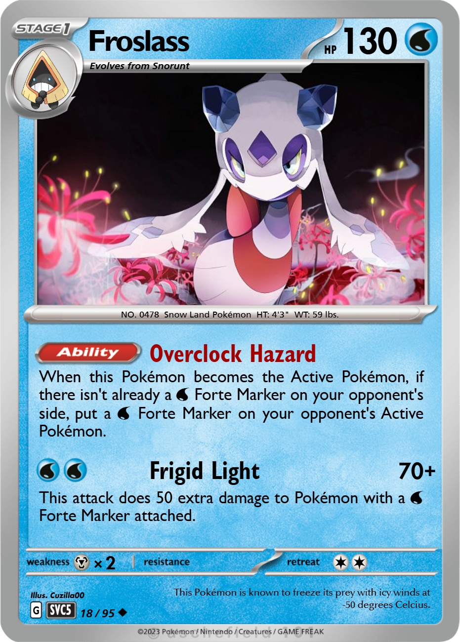Froslass - MegaAmpharostheDragon | Pokécardmaker.net