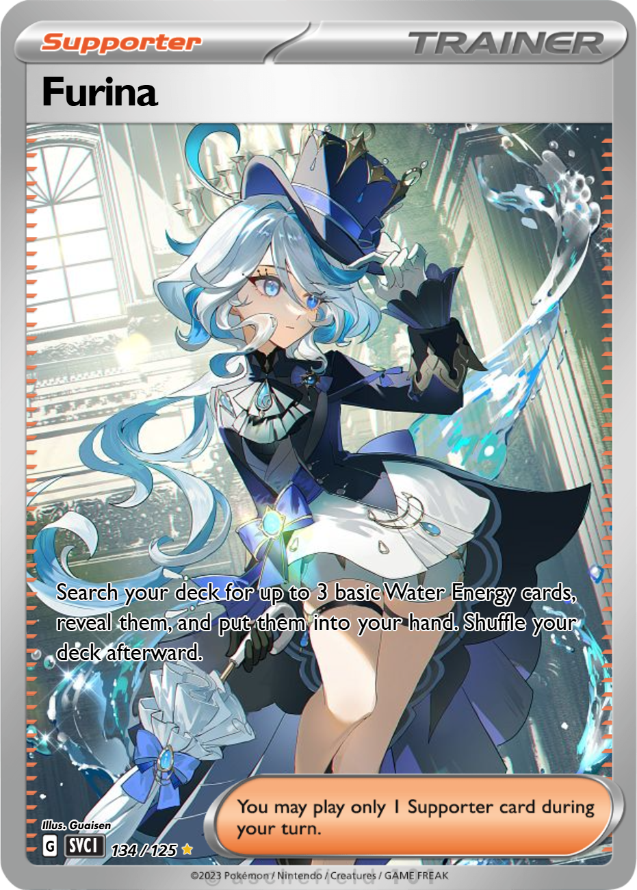 Furina - MegaAmpharostheDragon | Pokécardmaker.net