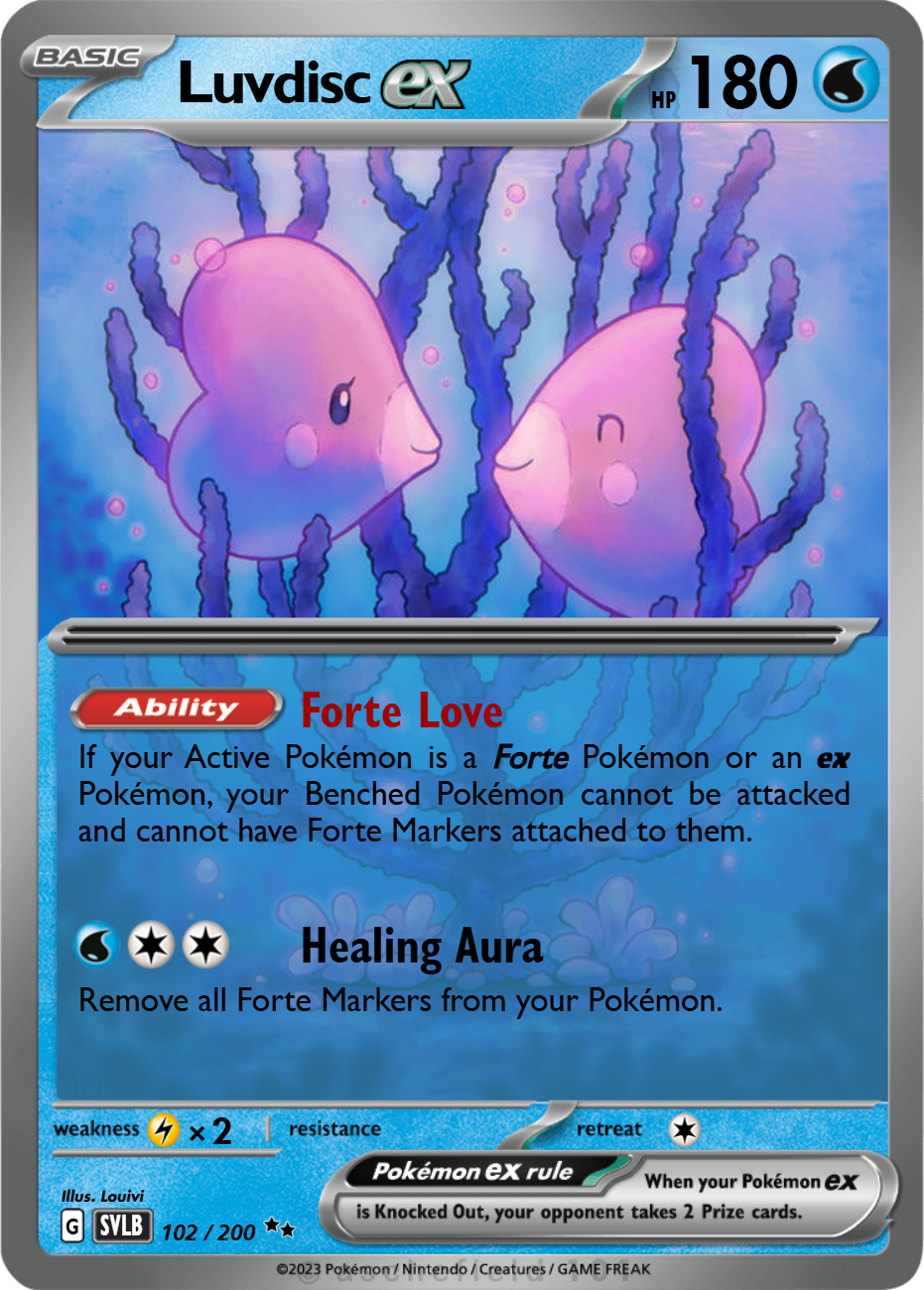 Luvdisc - MegaAmpharostheDragon | Pokécardmaker.net