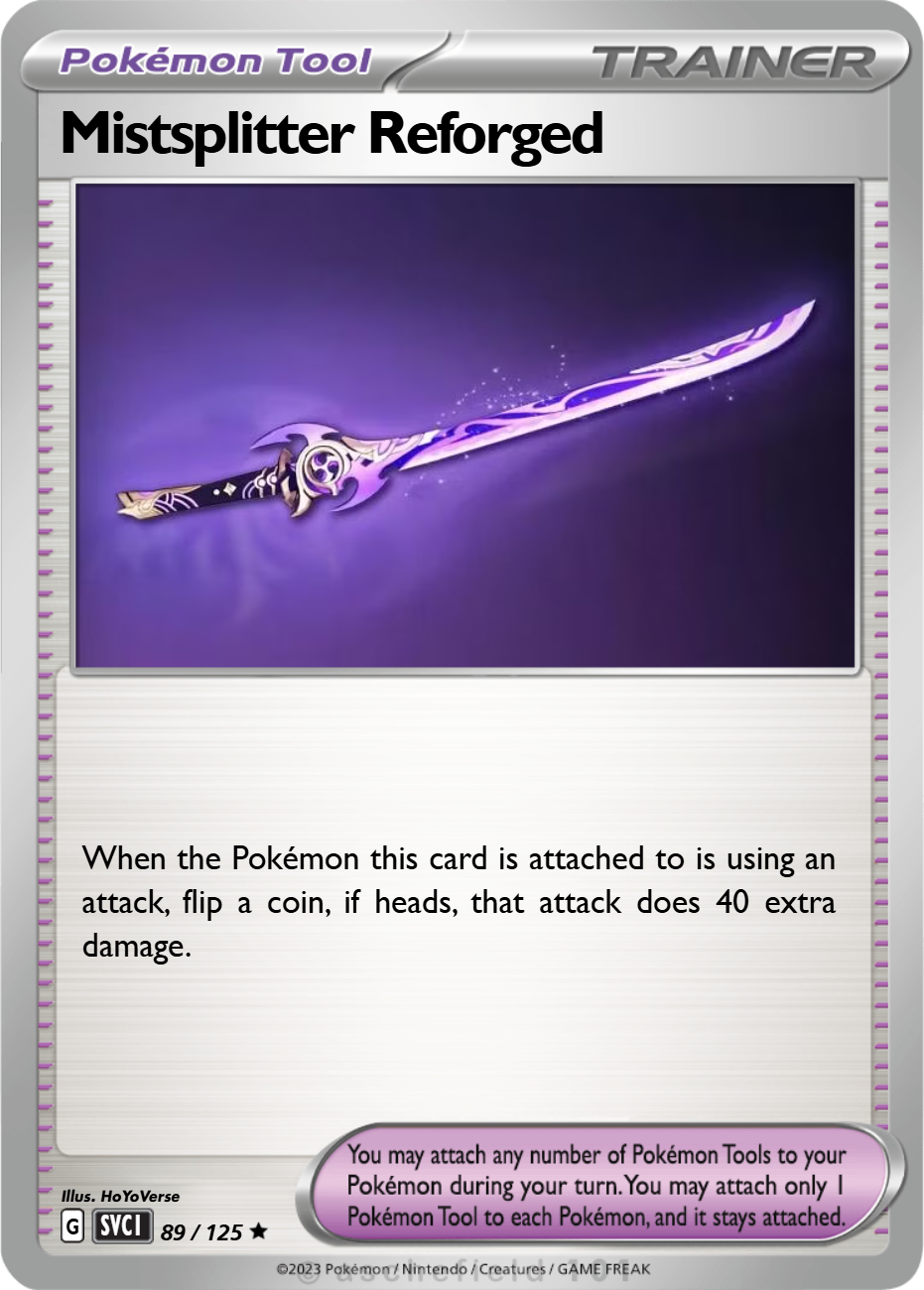 Mistsplitter Reforged - MegaAmpharostheDragon | Pokécardmaker.net