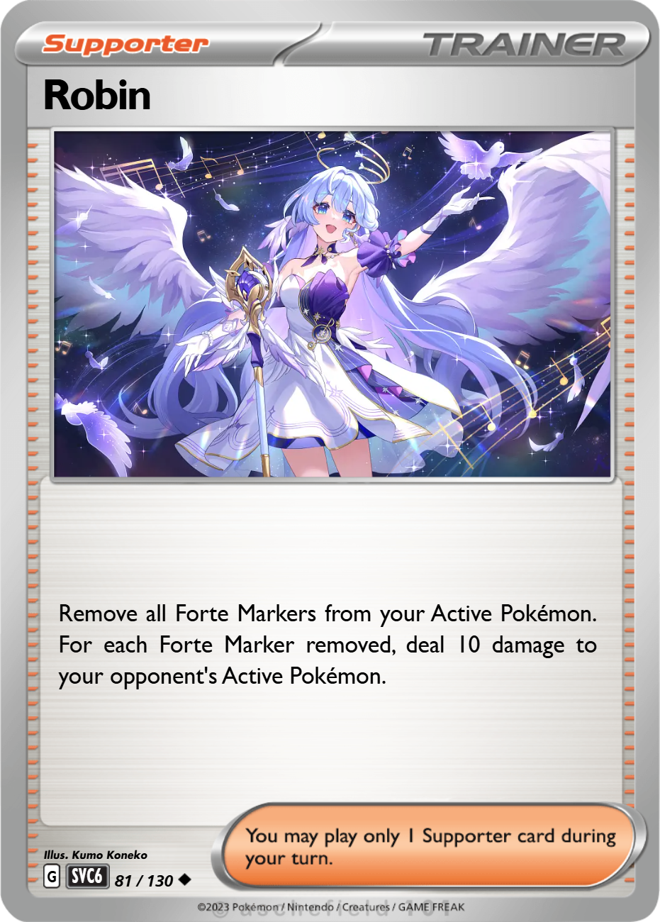 Robin - MegaAmpharostheDragon | Pokécardmaker.net