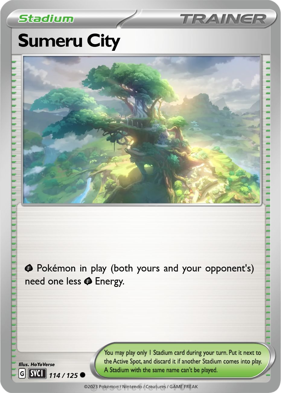 Sumeru City - MegaAmpharostheDragon | Pokécardmaker.net