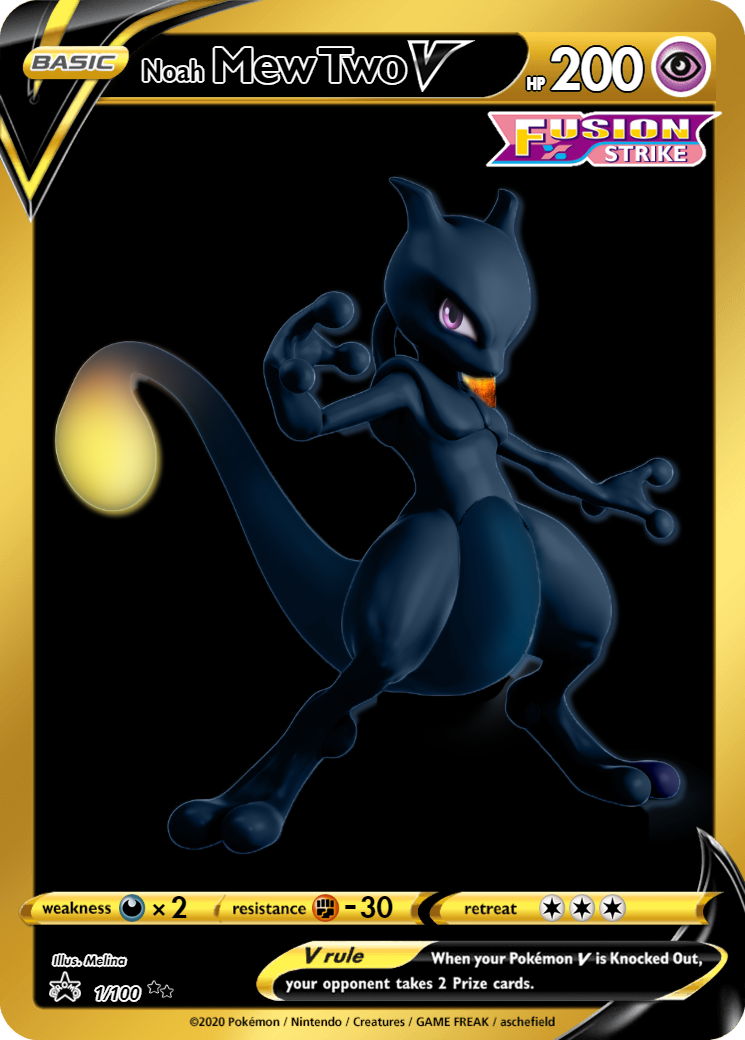 Mew Two - Melinaxxo | Pokécardmaker.net