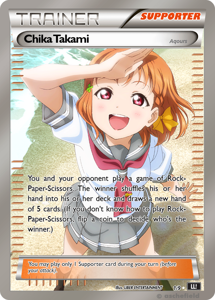 Chika Takami - Melonlonhoniemonies | Pokécardmaker.net