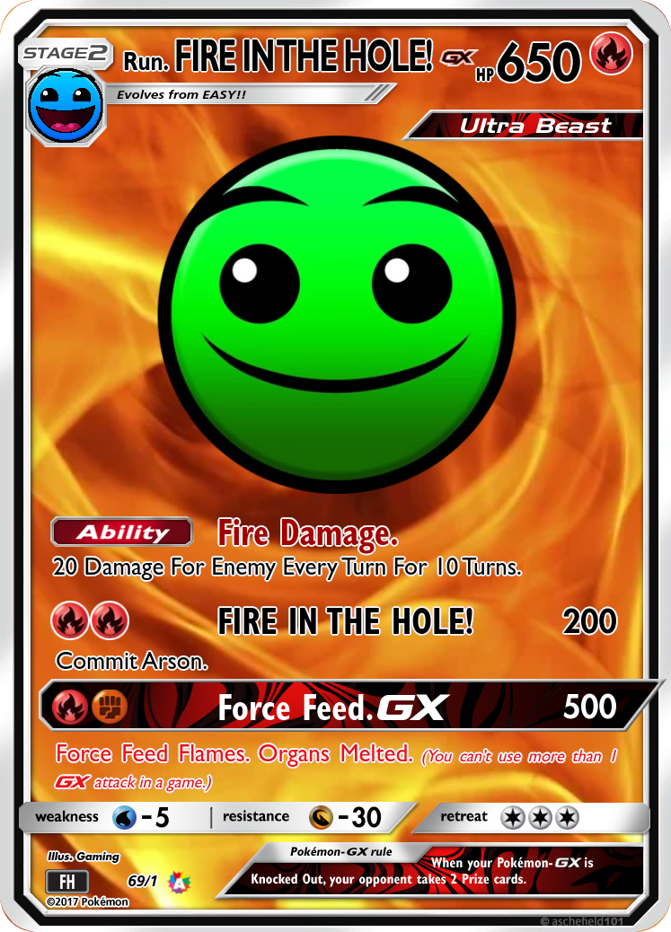 FIRE IN THE HOLE! - MemeCardMaker | Pokécardmaker.net