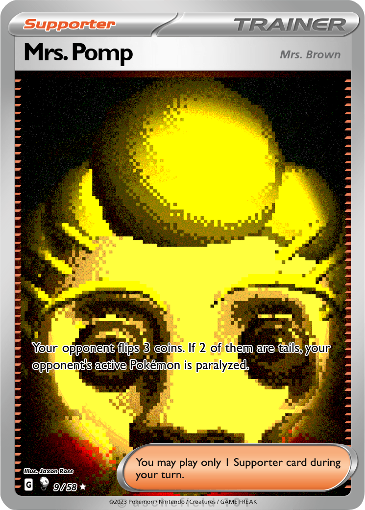 Mrs. Pomp - Memeatode2 | Pokécardmaker.net
