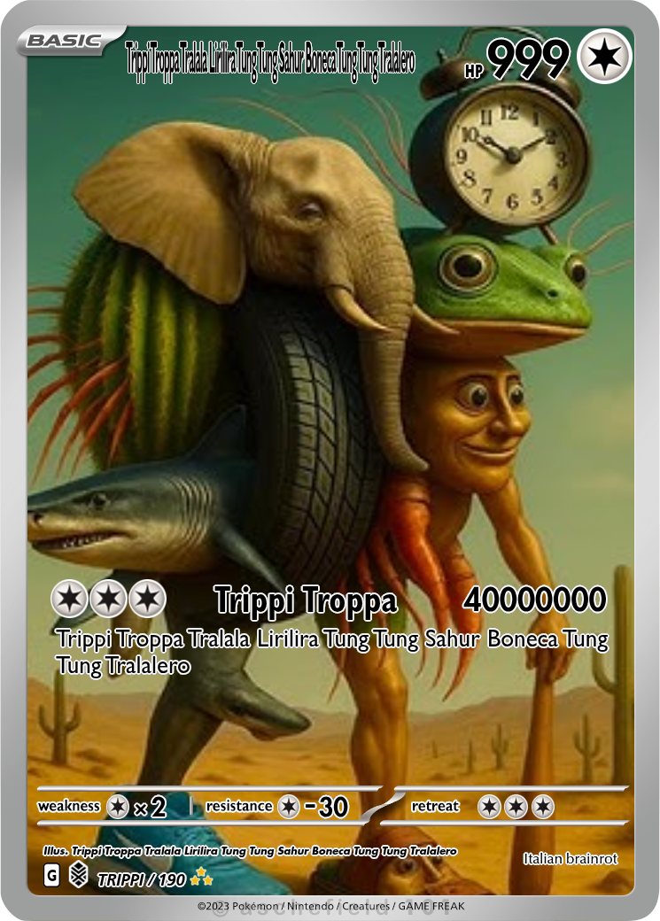 Trippi Troppa Tralala Lirilira Tung Tung Sahur Boneca Tung Tung ...