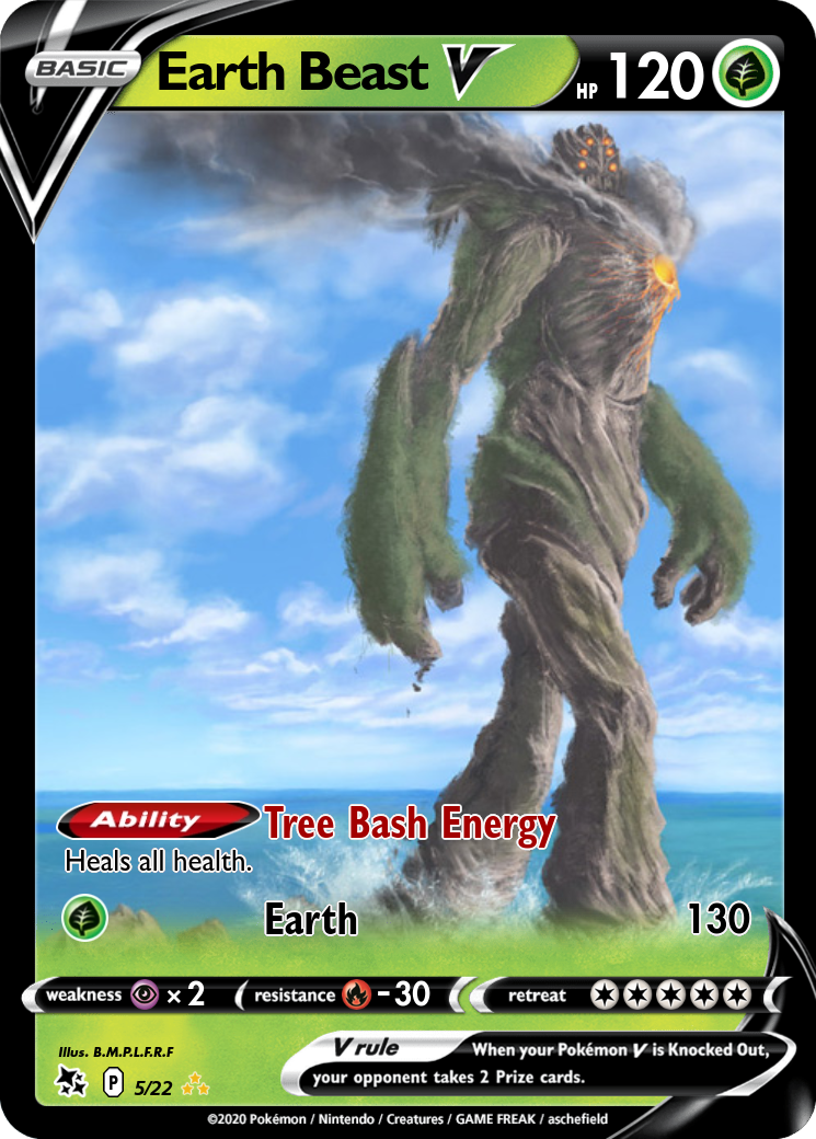 Earth Beast - Mew123 | Pokécardmaker.net