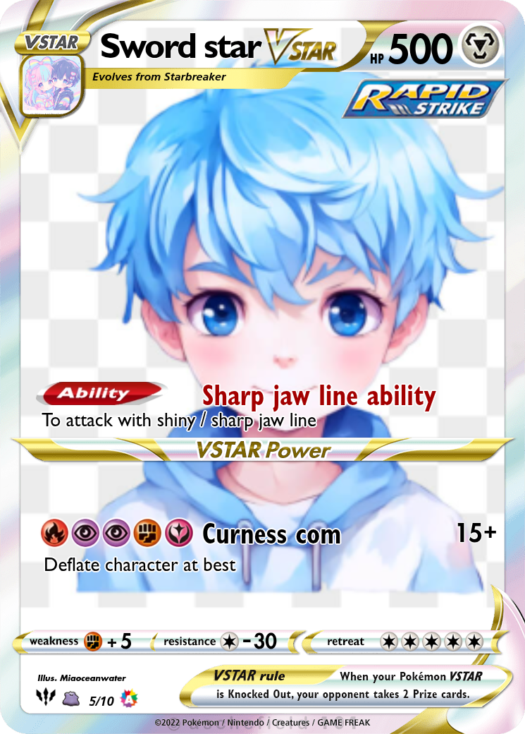 Sword star - Miaoceanwater | Pokécardmaker.net