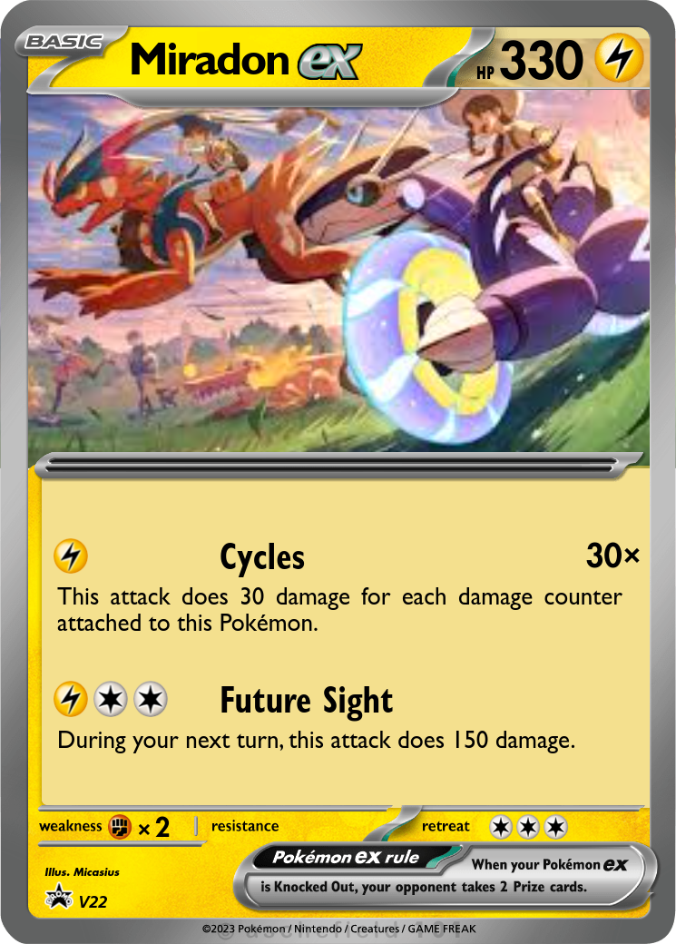 Miradon - Micasius | Pokécardmaker.net