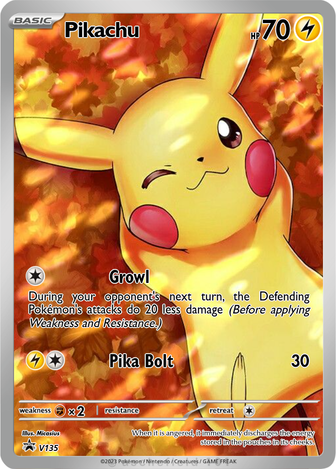 Pikachu - Micasius | Pokécardmaker.net