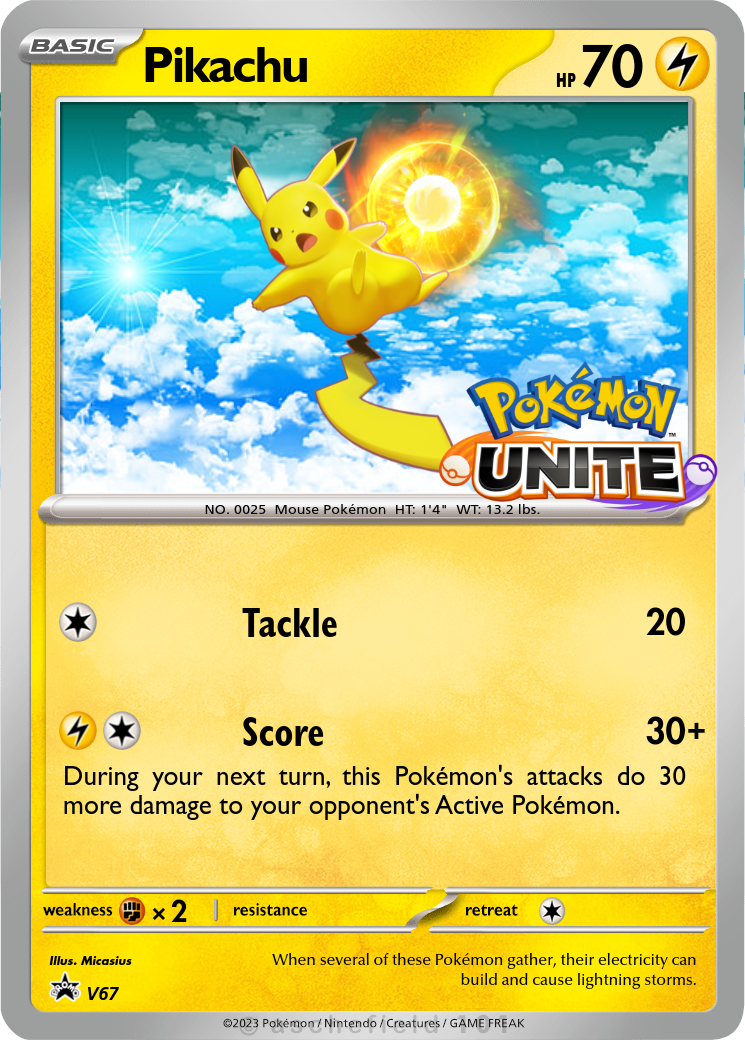 Pikachu - Micasius | Pokécardmaker.net
