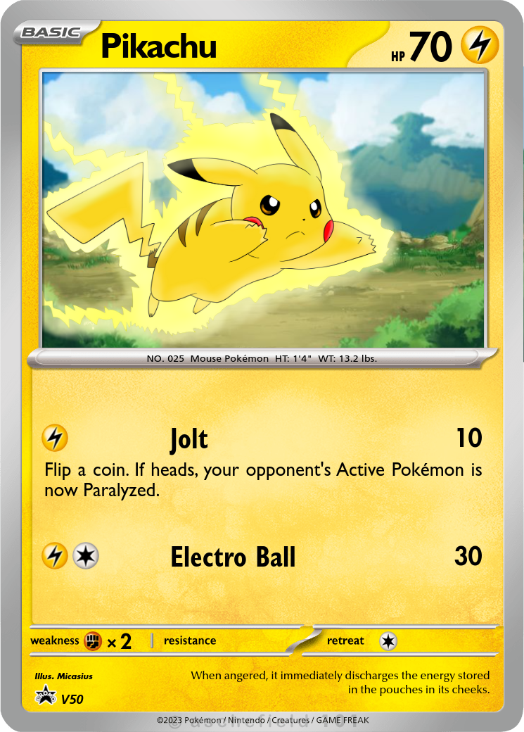 Pikachu - Micasius | Pokécardmaker.net