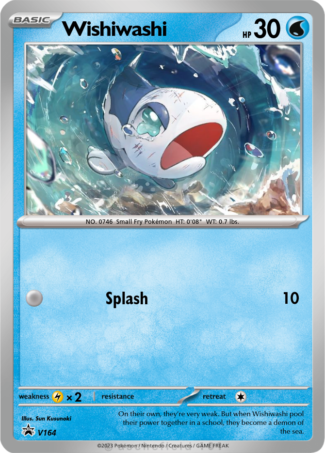 Wishiwashi - Micasius | Pokécardmaker.net