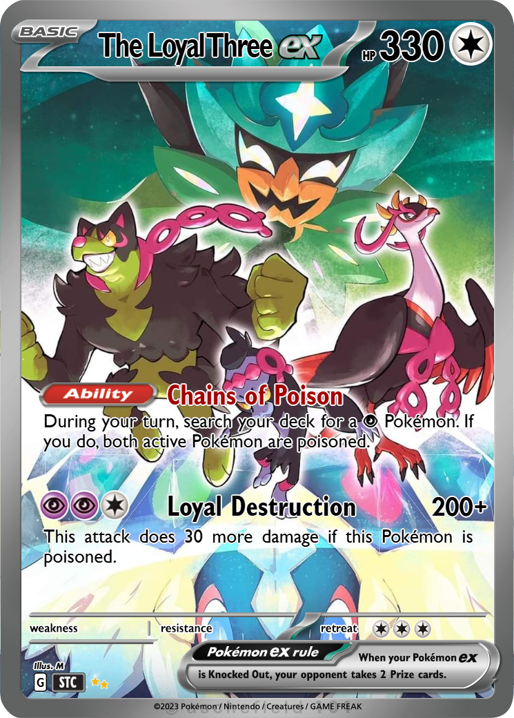 The Loyal Three - Michael3DPrints | Pokécardmaker.net
