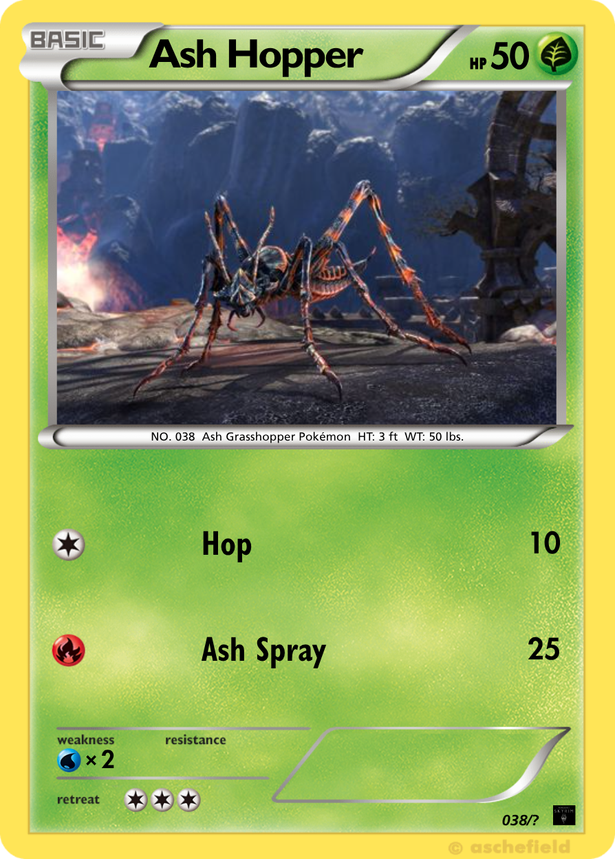 Ash Hopper - Midas9566 | Pokécardmaker.net