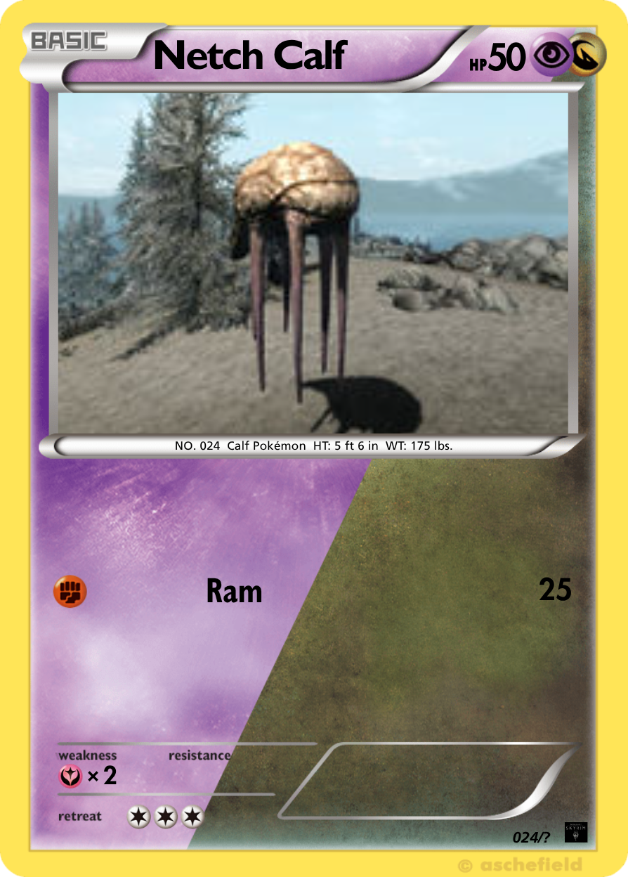 Netch Calf - Midas9566 | Pokécardmaker.net