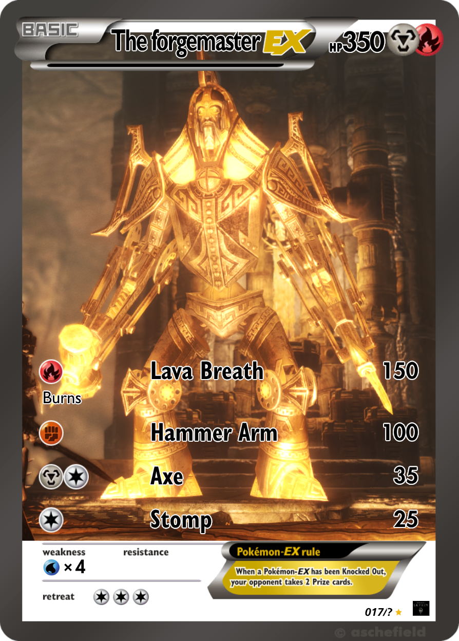 The forgemaster - Midas9566 | Pokécardmaker.net