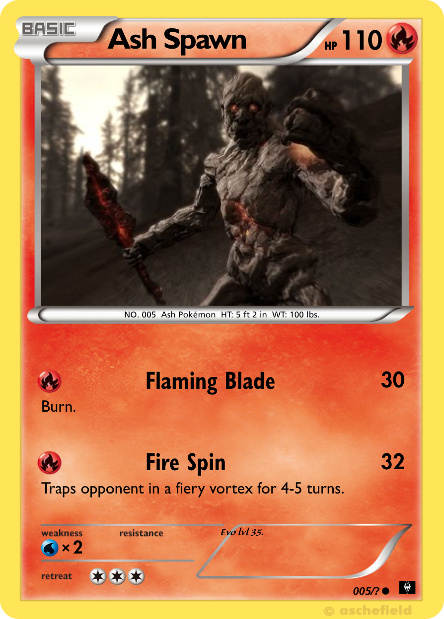 Ash Spawn - Midas95662 | Pokécardmaker.net