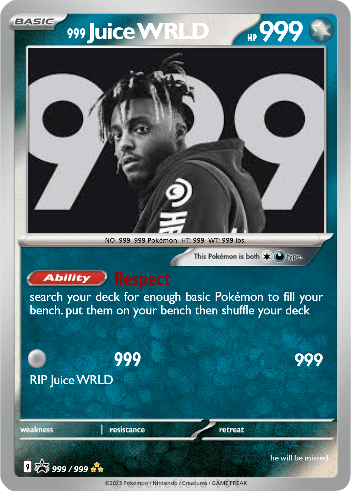 Juice WRLD - MidasKing46 | Pokécardmaker.net